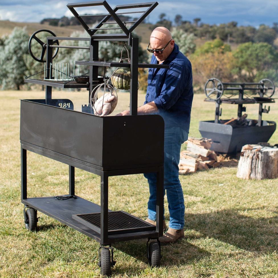 Handmade parrilla charcoal BBQs built in Australia – Pig & Pilgrim