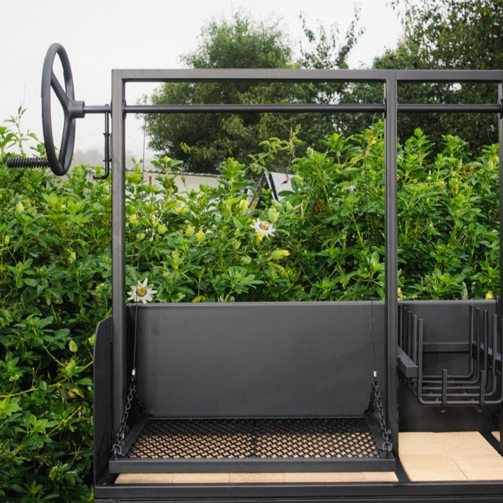 Premium charcoal parrilla with brasero - Pig & Pilgrim